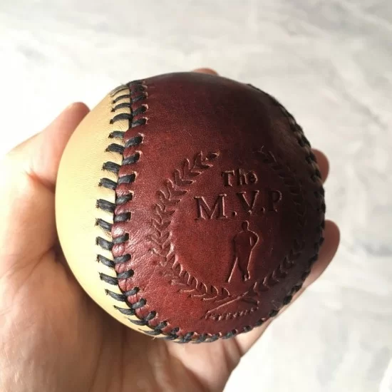 baseball, acrylic, material kit