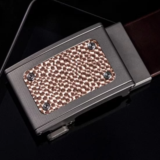 Titanium alloy, automatic mechanical, waist belt, buckle