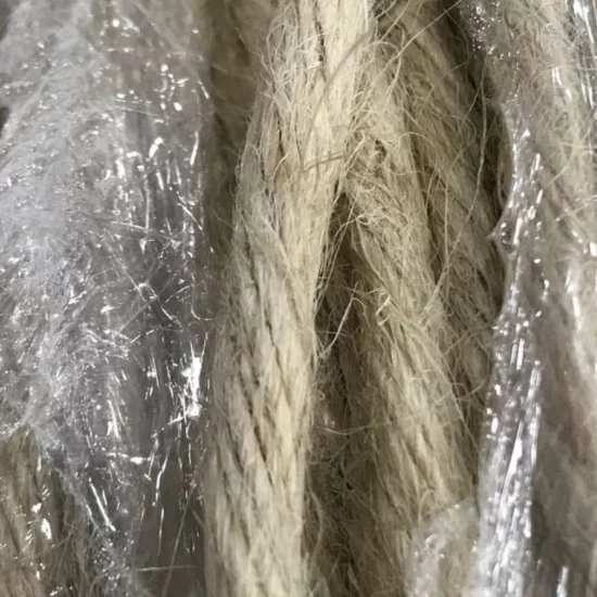 Hemp handle core cord, 5 meters, Stiffener