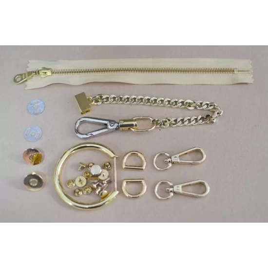 ACC-70 lady shoulder bag pattern hardware kits