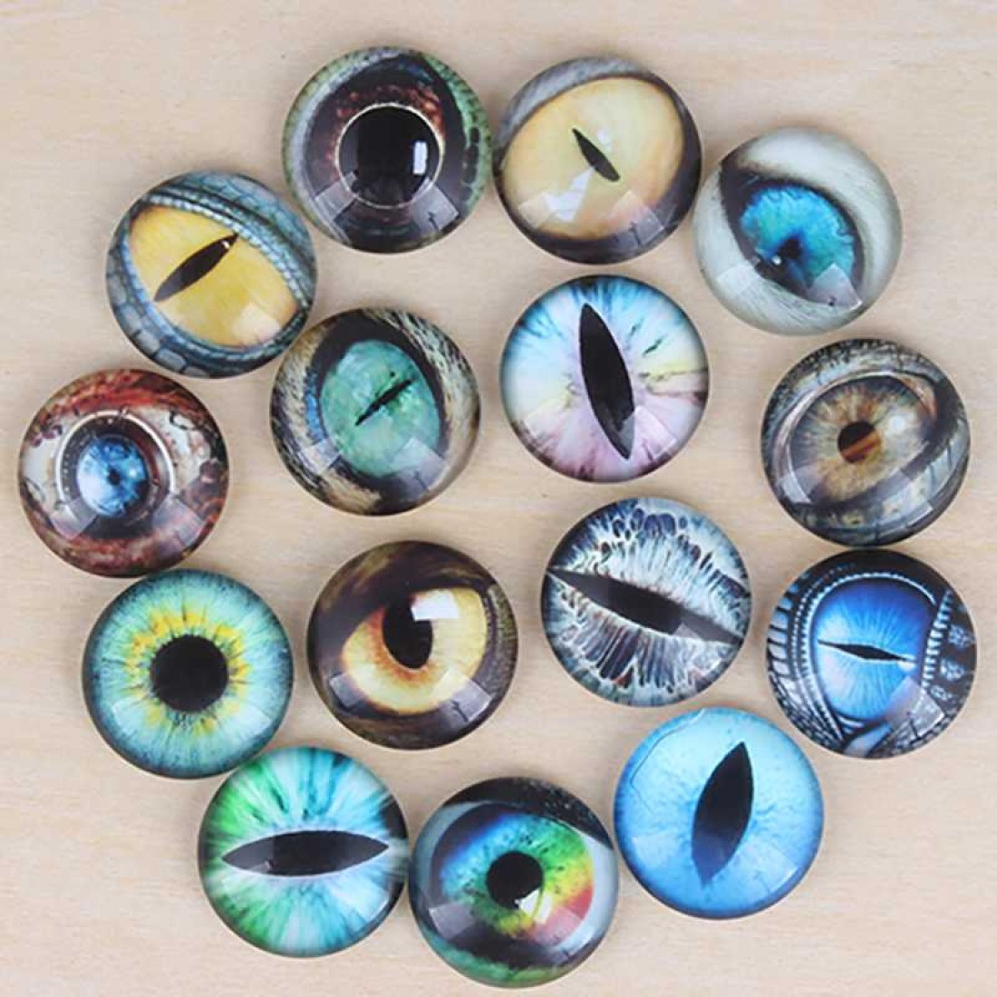 25mm, Resin, eye