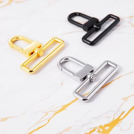 Alloy ,swivel buckle, 40mm