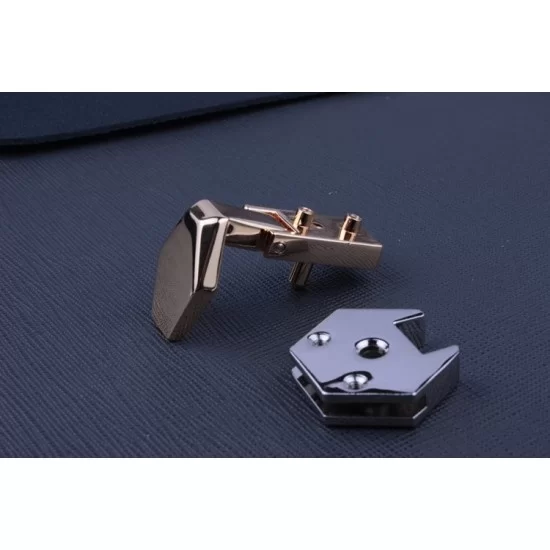 Alloy, couble color, hasp