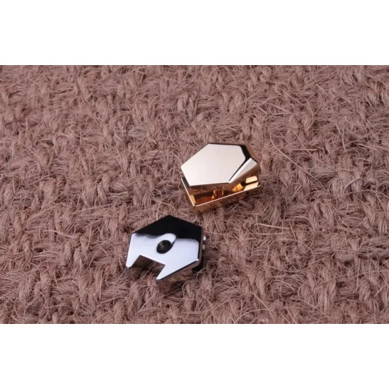 Alloy, couble color, hasp