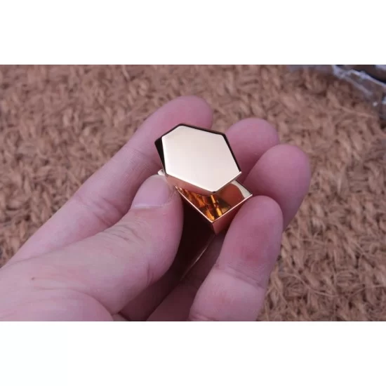 Alloy, couble color, hasp