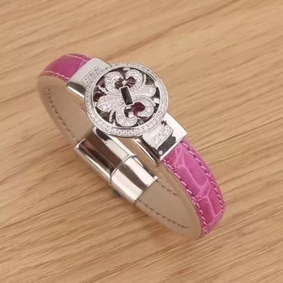 Chrome heart, bracelet, DIY, hardware kit