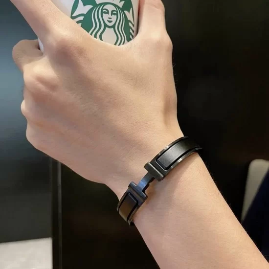 Hermes, Clic HH, So Black, 12mm, stainless steel, bracelet, DIY