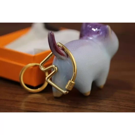 Hermes, Porte-cles, Cheval, Inox, keychain