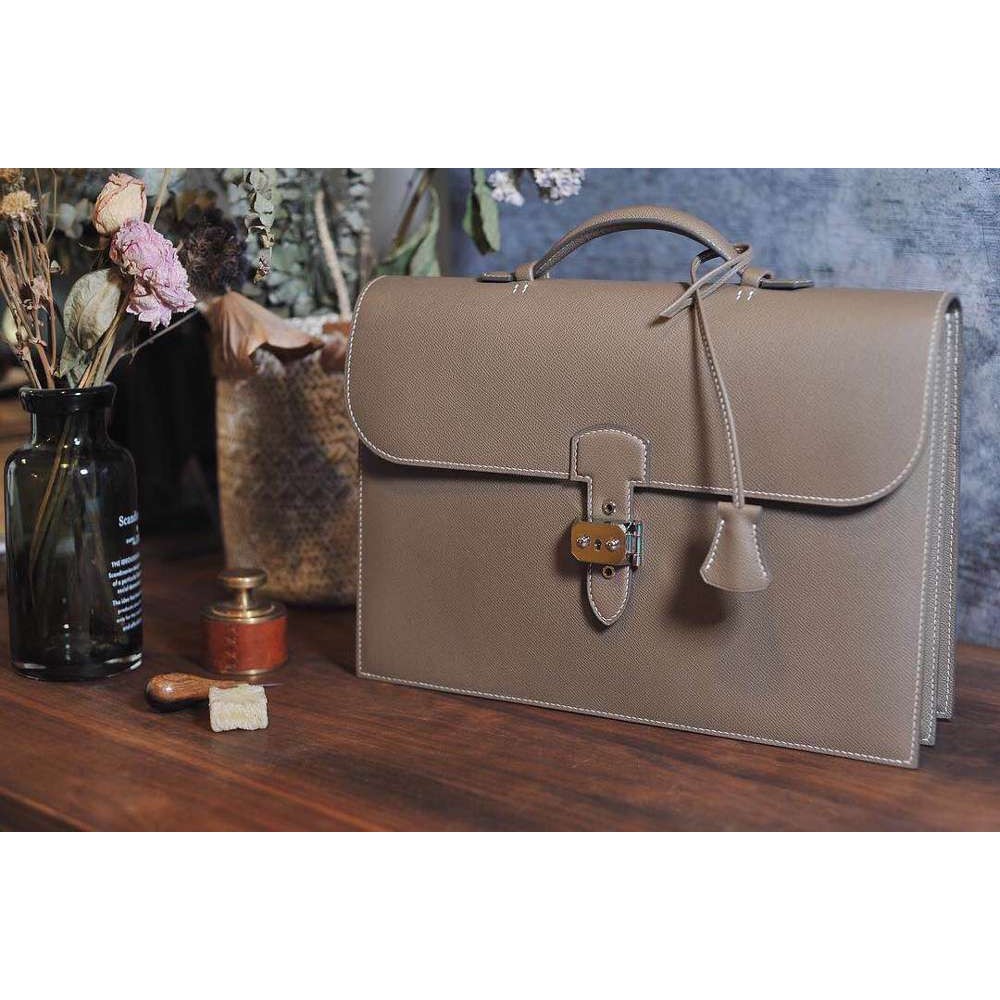 Hermes, Depeches, briefcase, lock