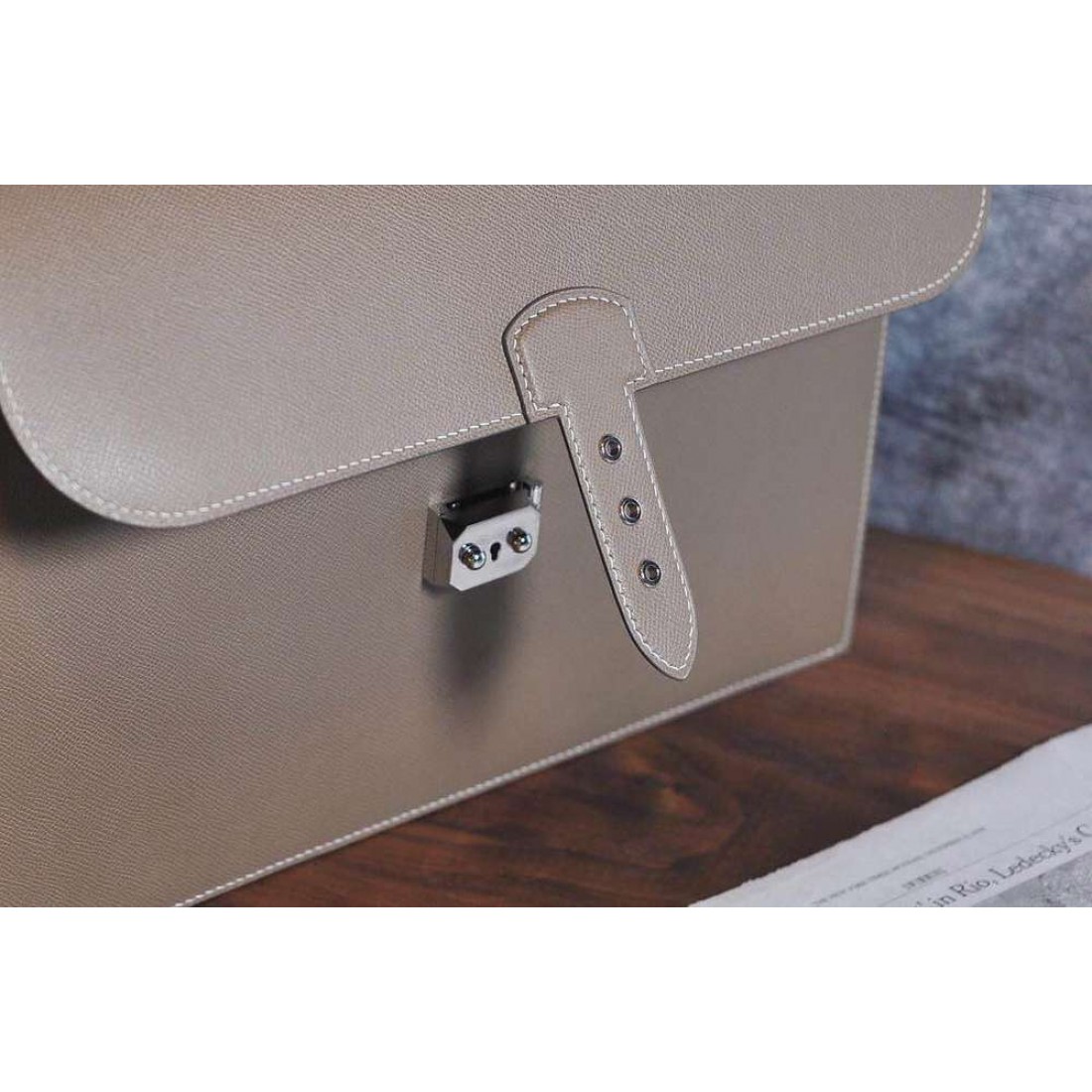 Hermes, Depeches, briefcase, lock