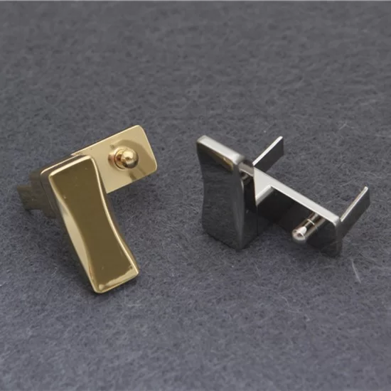 swivel lock, solid brass, 18K gold, hardware