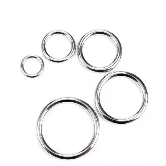 stainless steel, round, ring