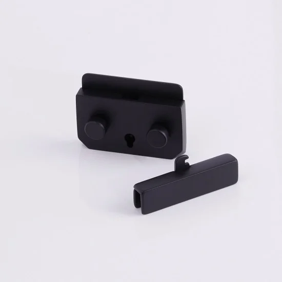 Stainless steel, square, beveled, corner, mortise, bag lock