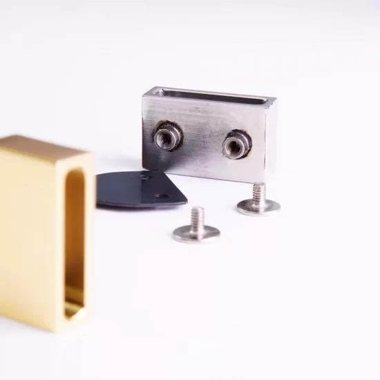 stainless steel, square bridge