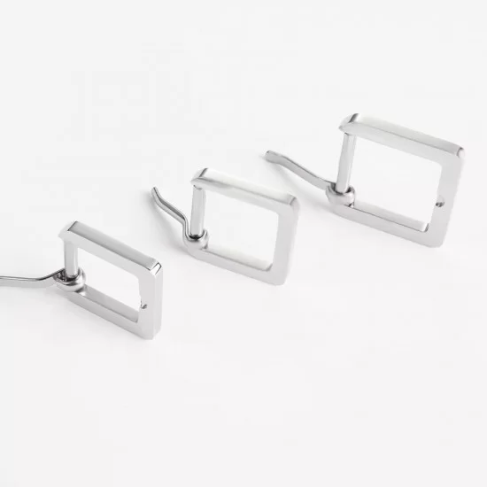 stainless steel, square thread, needle buckle