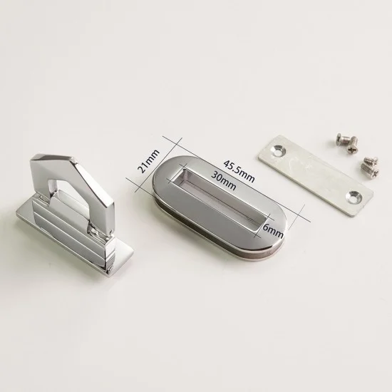 stainless steel, triangle, fold, bag lock