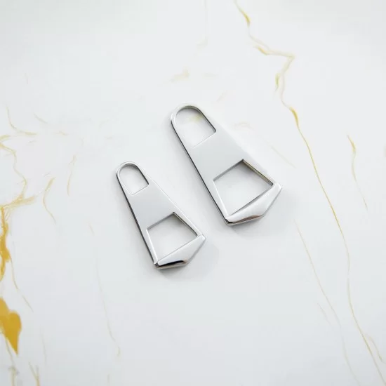 stainless steel, zipper puller