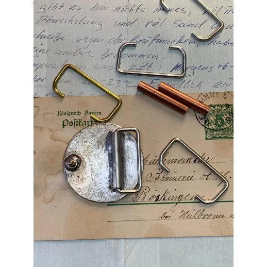 waist belt buckle, bridge, making tool