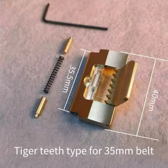 solid brass, waist belt, clamp