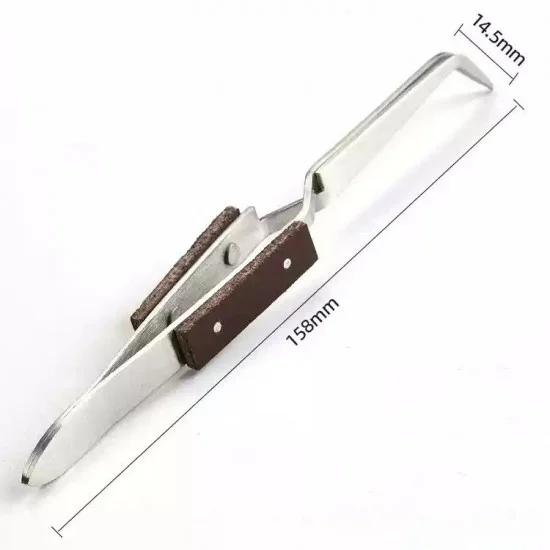 Spring, tweezers