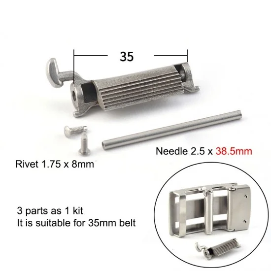 stainless steel, waist belt buckle, repair, parts