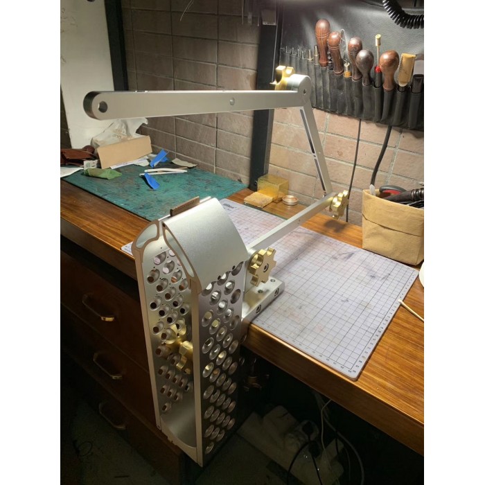 Leather stitching pony