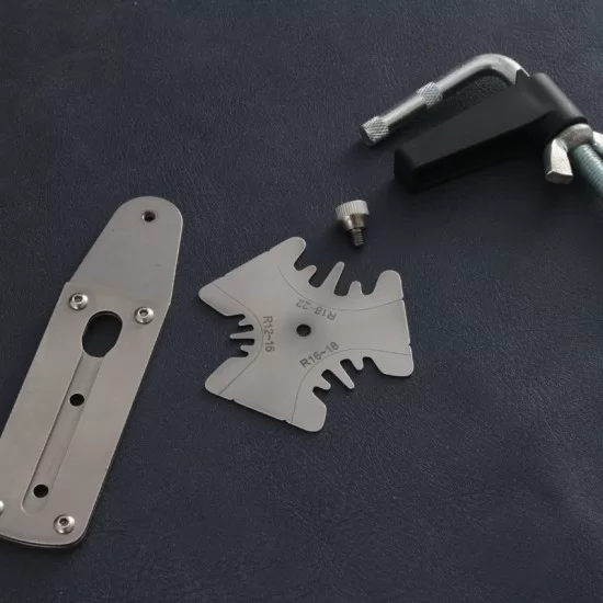 zipper, corner, install, former