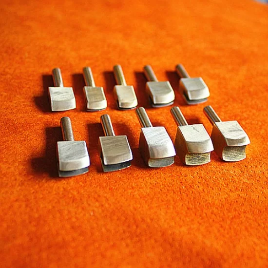 leather tools copper Edge Creaser, edge scriber, edge polisher, hot ...