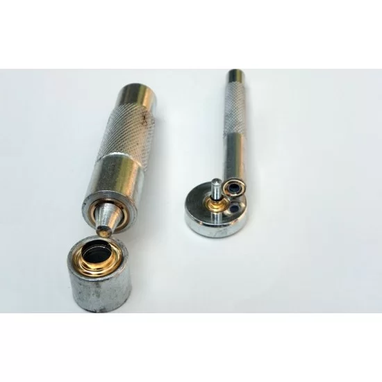 Eyelet install tool, leather tool, grommet