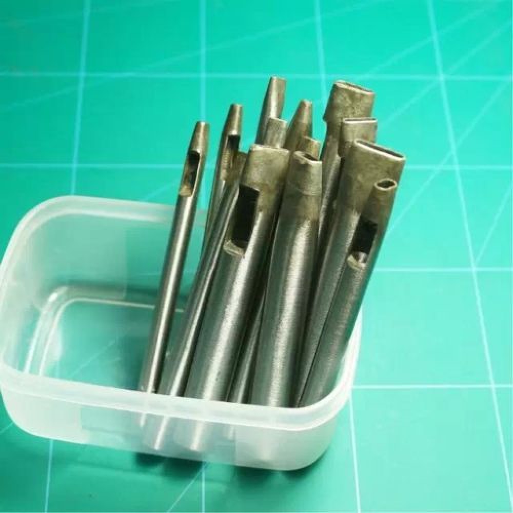 2mm leather punch tool, leather belt punch, Oval shape punches