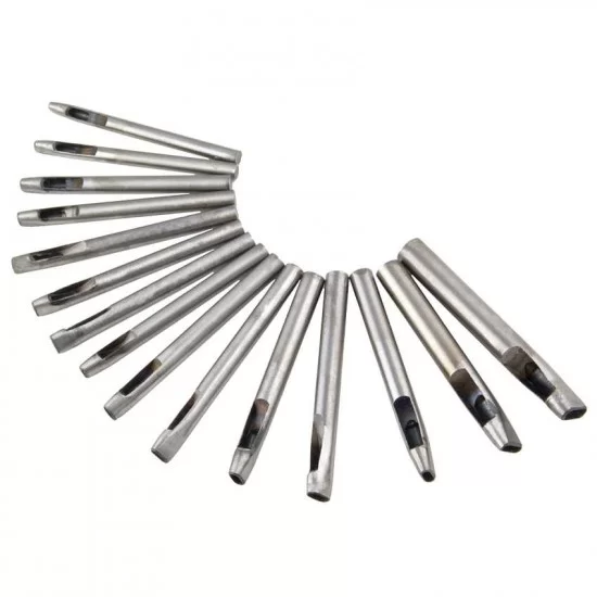 3mm leather punch tool, leather belt punch, Oval shape punches