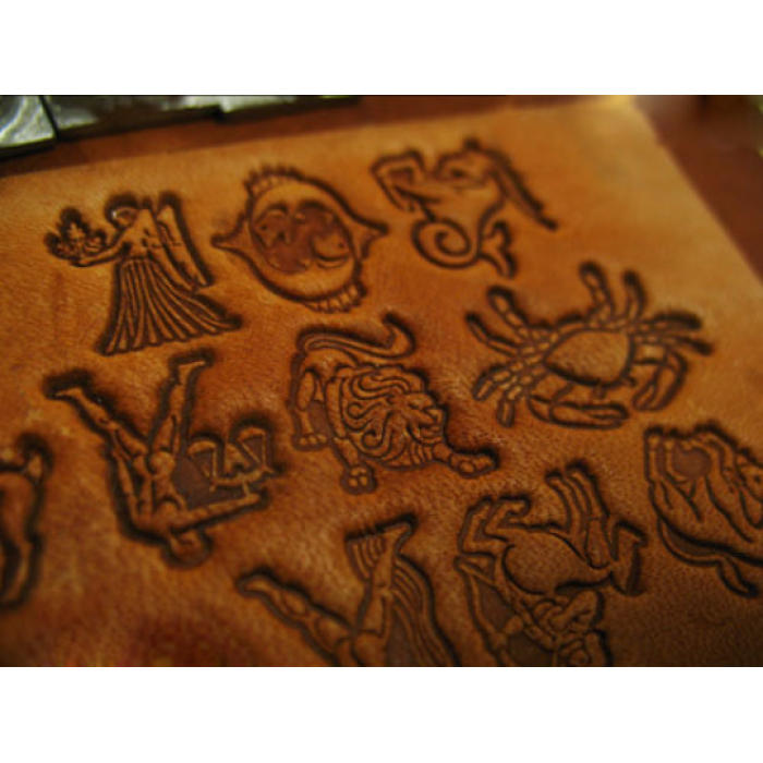 Leather hot stamp
