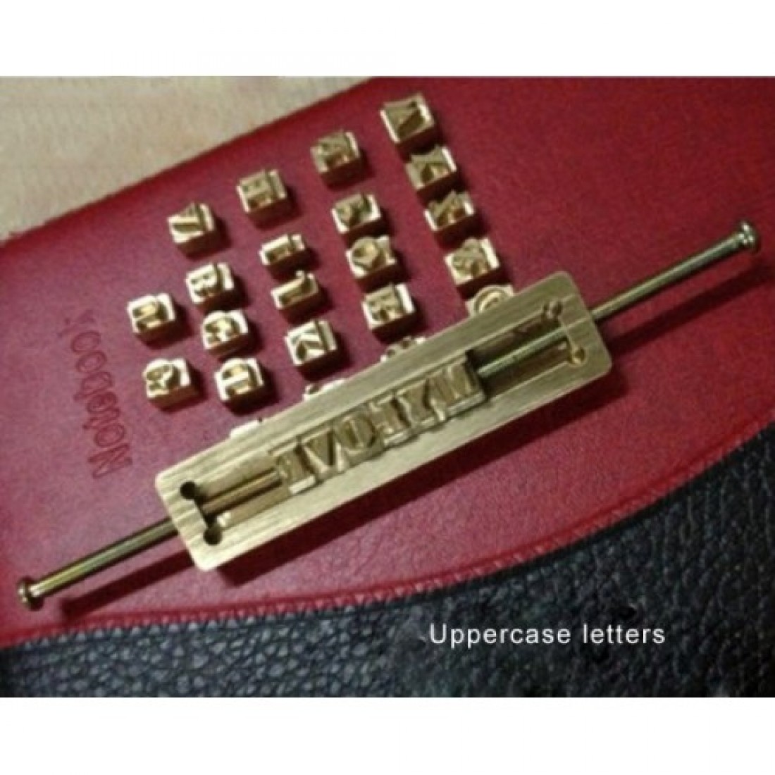 Free shipping Leather stamp custom stamp Copper Alphabet letters Hot ...