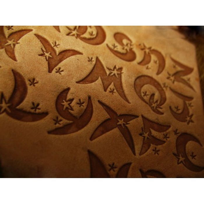 Leather hot stamp