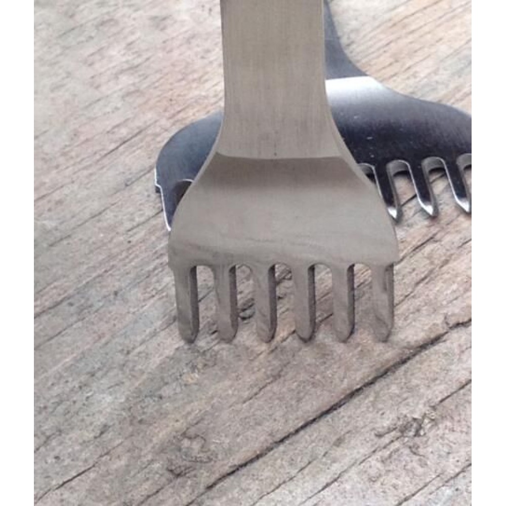 3mm, 4mm, 5mm Diamond chisel - Leather Stitching Chisel Leather craft ...