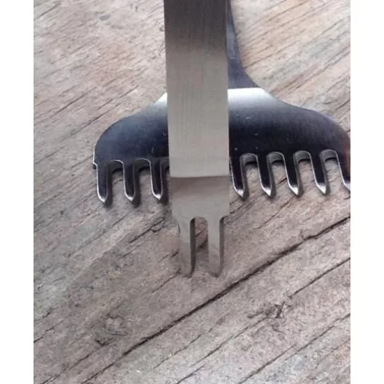 3mm, 4mm, 5mm Diamond chisel - Leather Stitching Chisel Leather craft ...