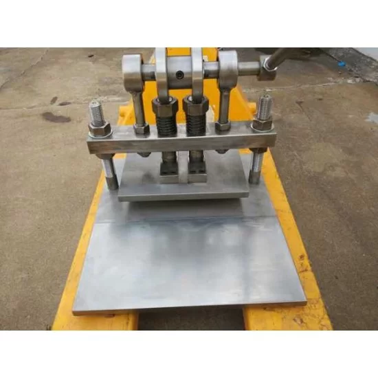 World debut free shipping- Hand crank leather cutting machine, leather ...