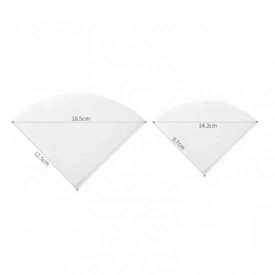 Coffee filtering paper, case, mold, mould