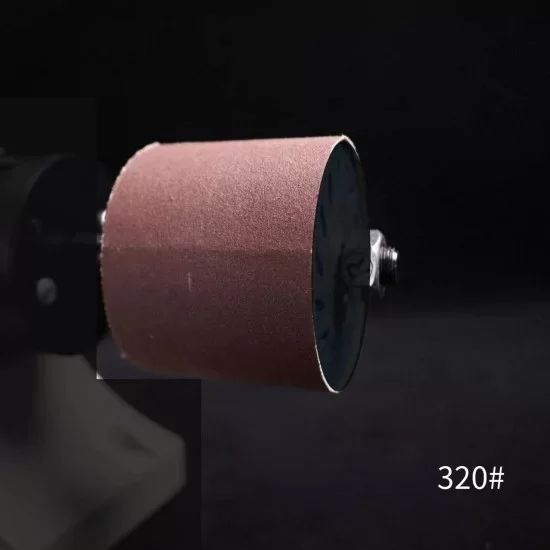 Leather polishing machine