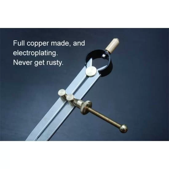 Leather tools, leathercraft Scratch compass, Full copper, leather craft ...