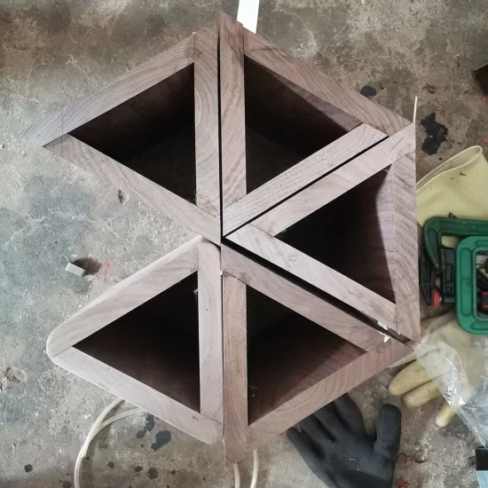 triangle, bend glue, tool, large