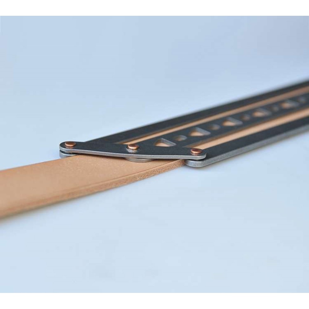 waist belt, ruler, hole maker