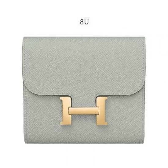 Hermes, Constance, compact wallet, material kit