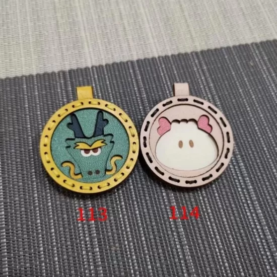 laser, cut, key fob, material kit