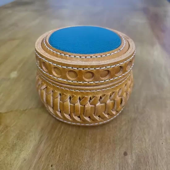 leather jar, material kit