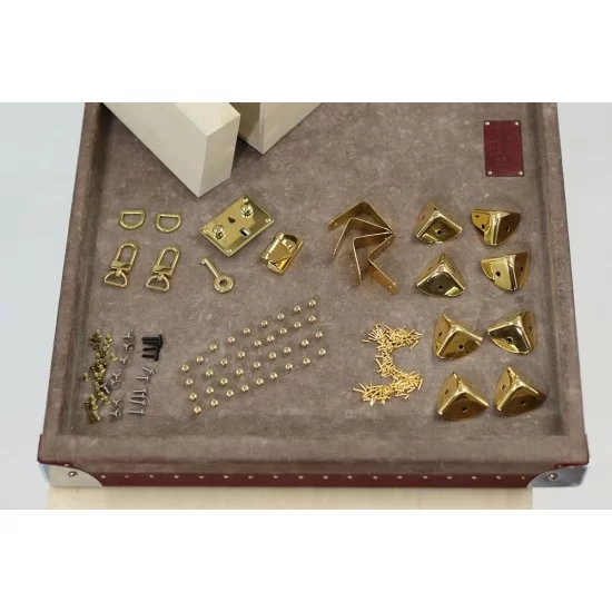 suitcase, Petite Malle box, material kit