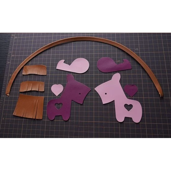Hermes, Rodeo, pegasus charm, material kit
