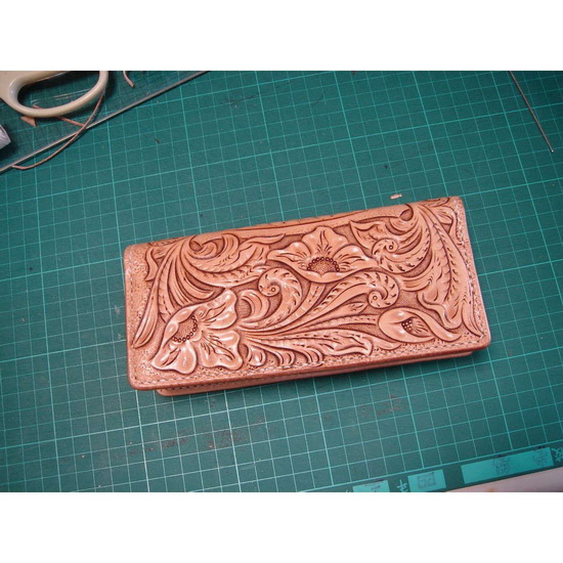 PDF Leather craft patterns, long wallet patterns, leather tooling ...