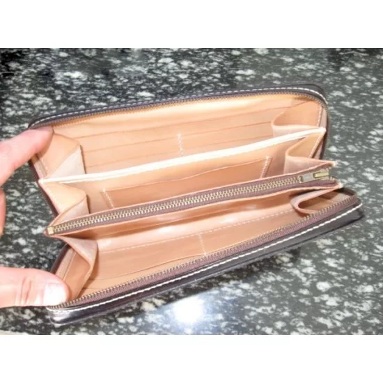 PDF Leather craft pattern long wallet pattern leather purse pattern ...