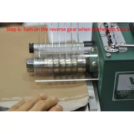 Professional leather machine, leather strip cutter, leather splitter ...